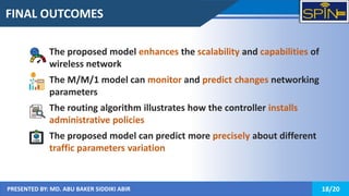 Digital Twin-based Software-defined UAV Networks Using Queuing Model | PPT