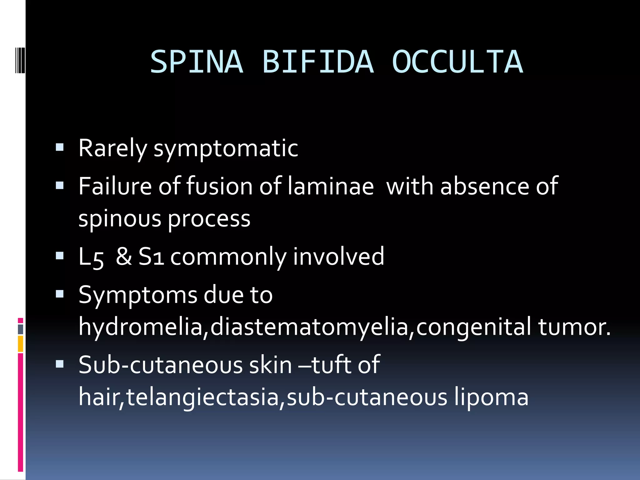 Spina bifida | PPT