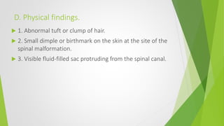 spina bifida.pptx | Pregnancy | Reproductive Health