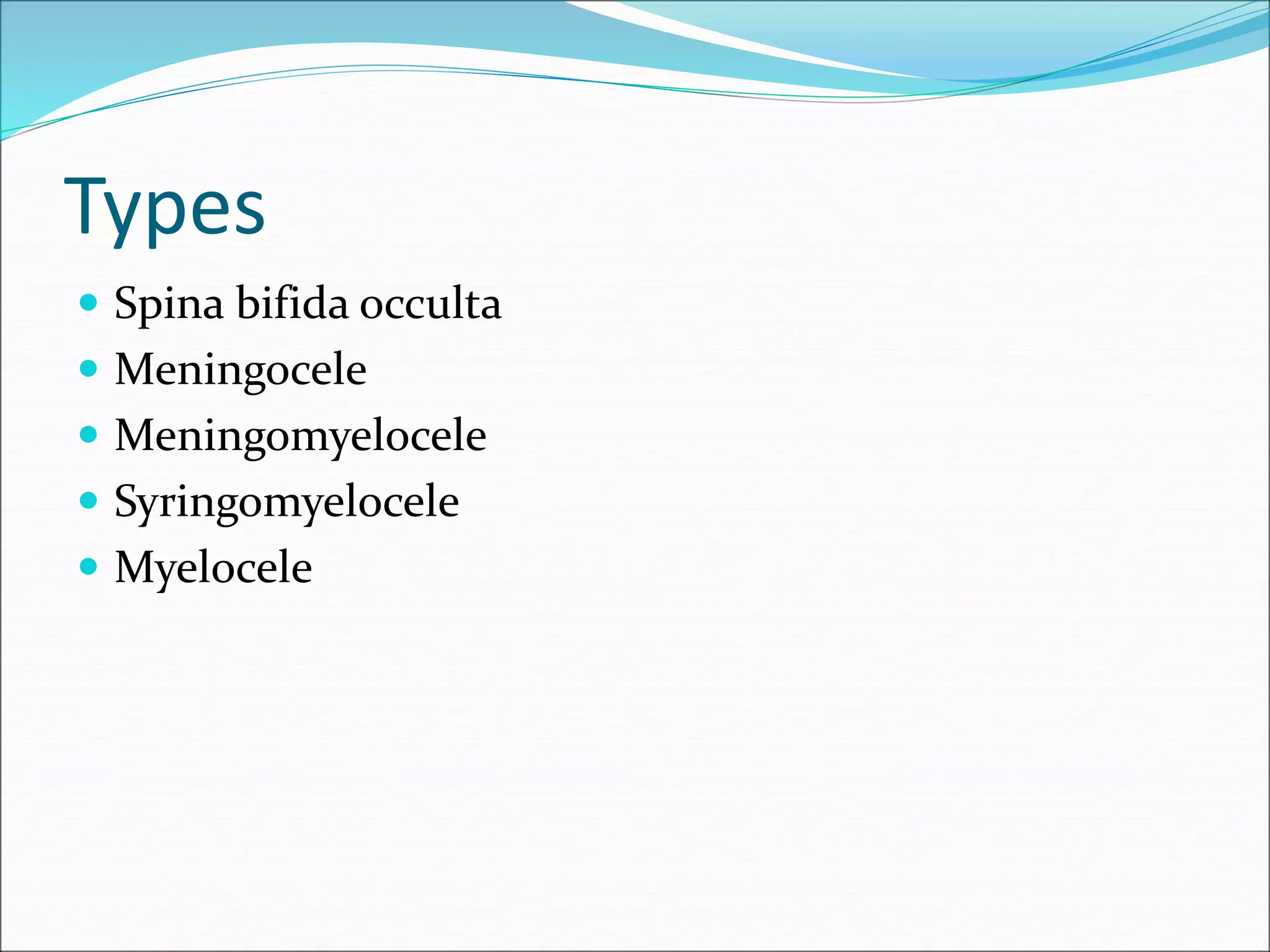 Spina bifida | PPT