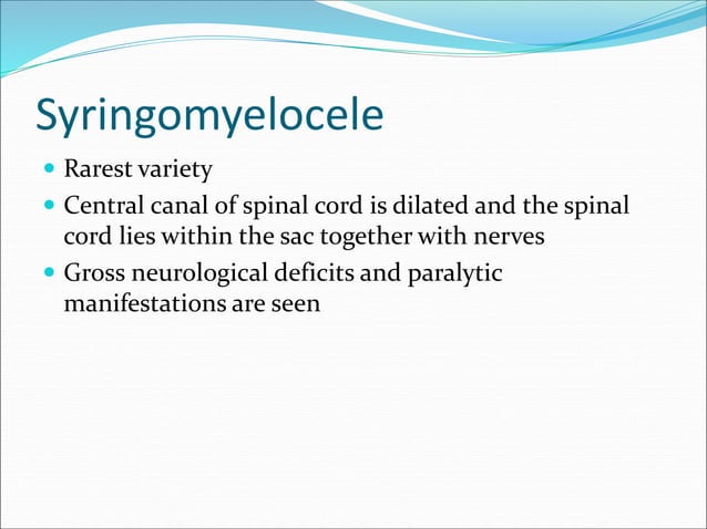 Spina bifida | PPT