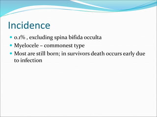 Spina bifida | PPT