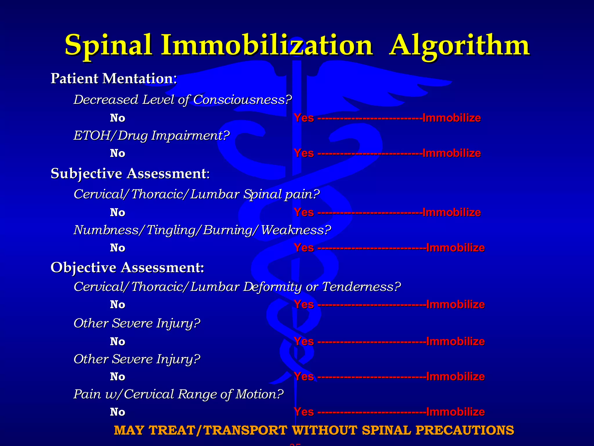 Spinal Injury | PPT