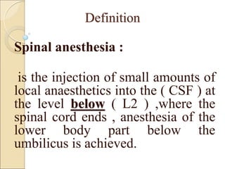 spinal anaesthesia presentation advitiya.pptx