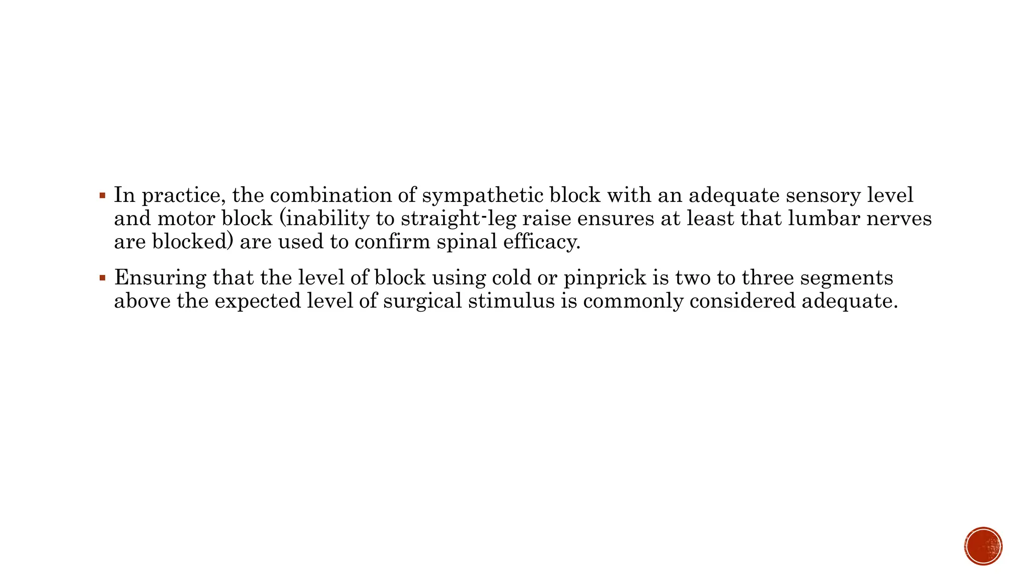 Epidural and spinal anesthesia are types of regional anesthesia that ...