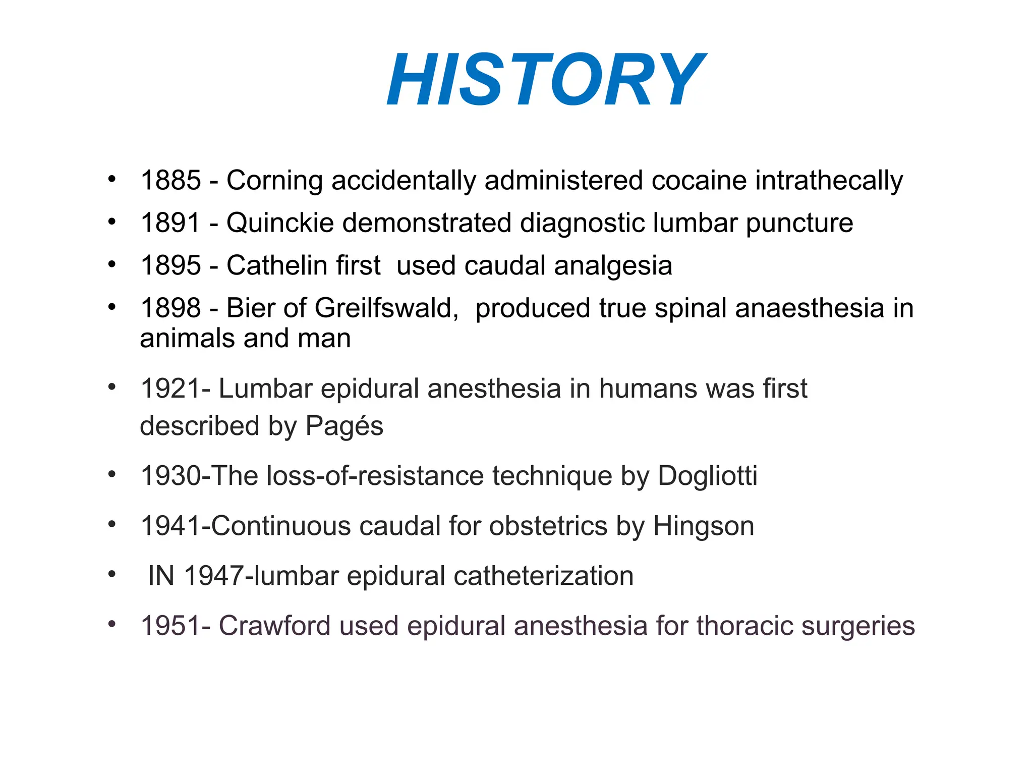 spinal anaesthesia - methods,uses ,side effects | PPTX