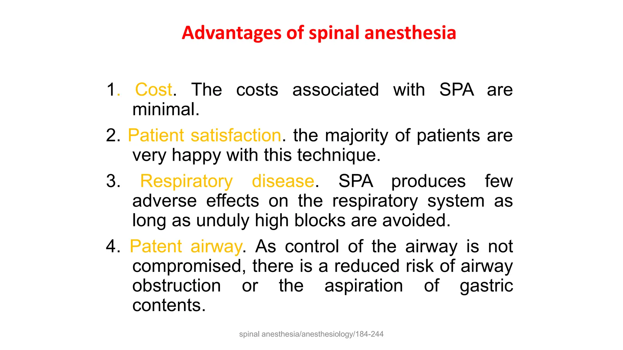 SPINAL ANAESTHESIA Anaesthesiology .pptx