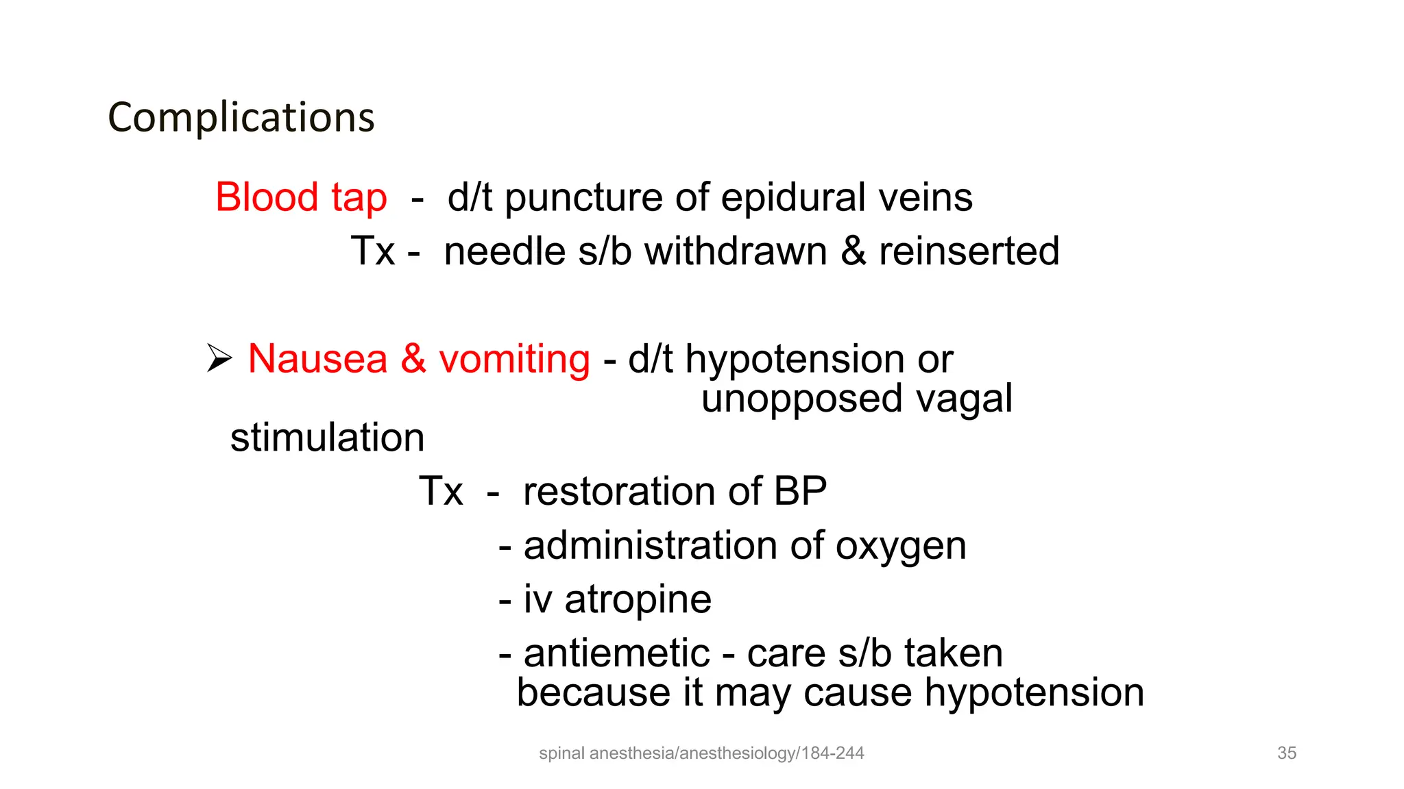 SPINAL ANAESTHESIA Anaesthesiology .pptx