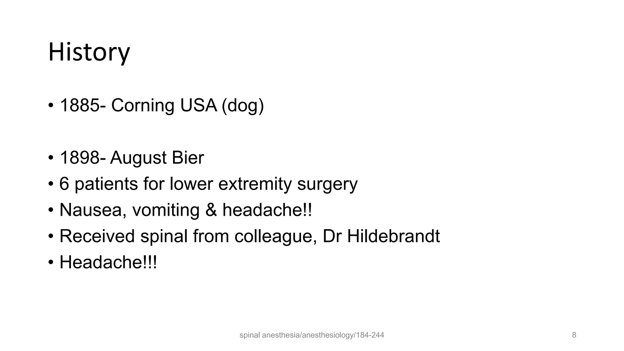 SPINAL ANAESTHESIA Anaesthesiology .pptx