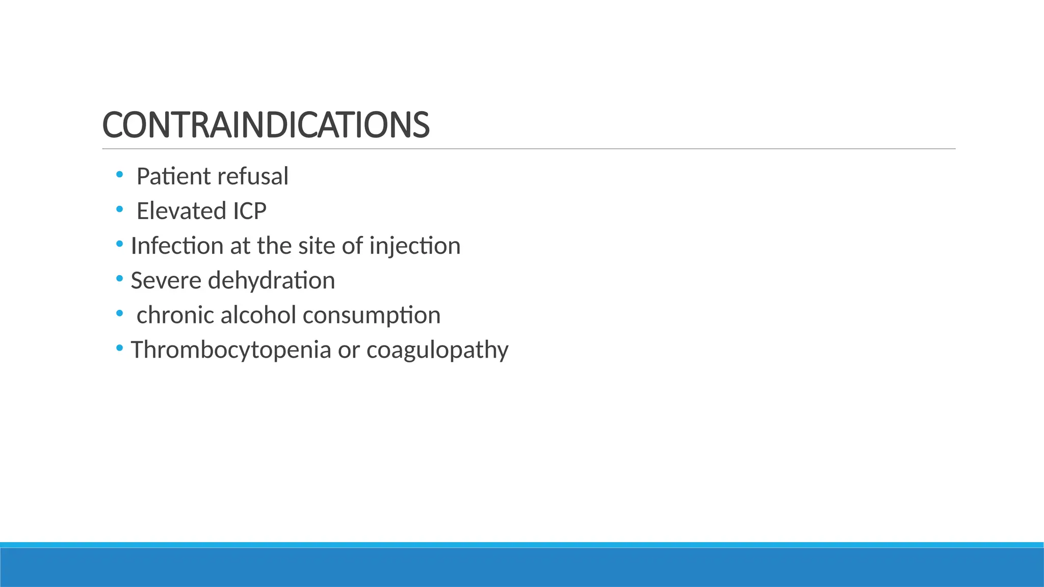 spinal anaesthesia.pptx positioning , indications , contraindications ...