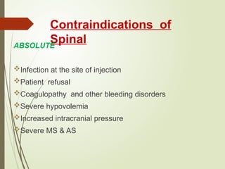 Spinal_Anaesthesia.in complified manner. | PPTX