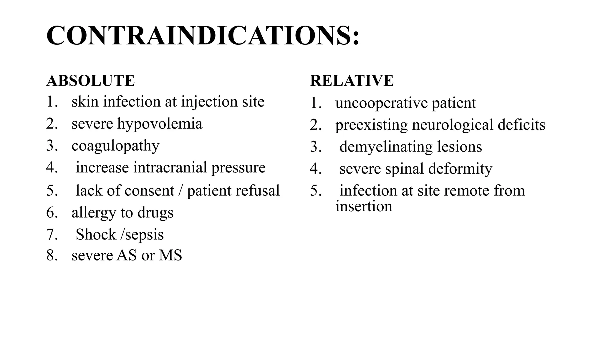 Spinal anaesthesia basics | PPTX