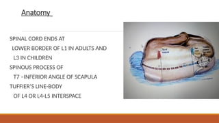 spinal anaesthesia importance final ppt.pptx