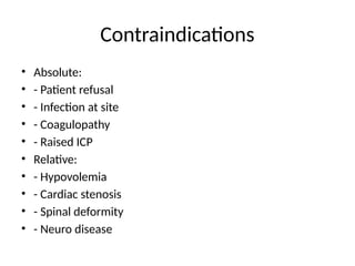 Spinal_Anaesthesia_Presentation and types | PPTX