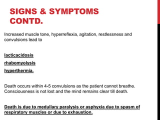 Spinal and peripheral nerve poisons quick review | PPT