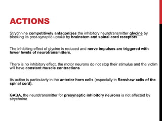 Spinal and peripheral nerve poisons quick review | PPT