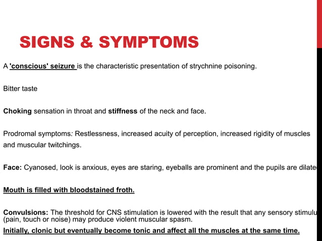 Spinal and peripheral nerve poisons quick review | PPTX