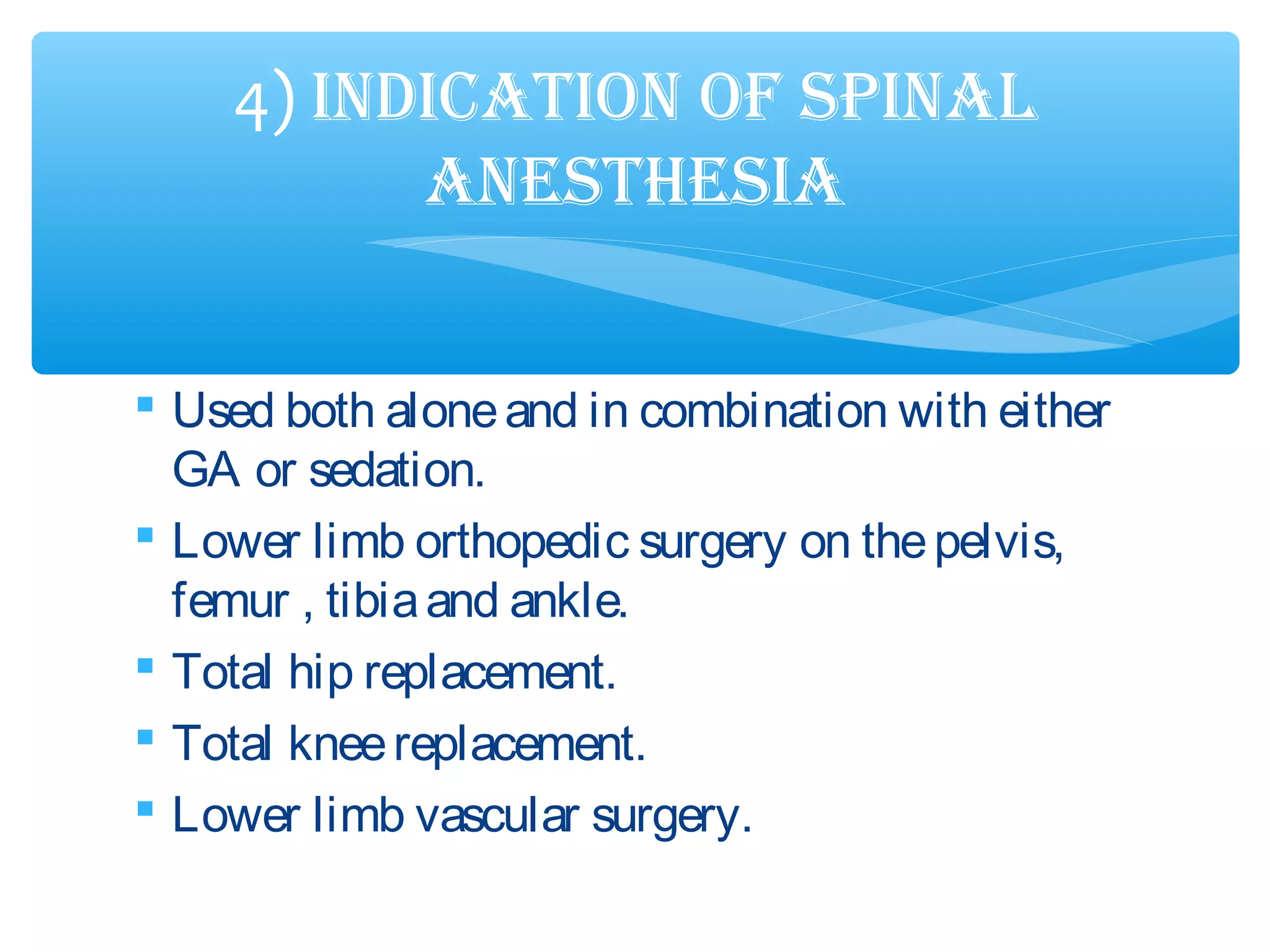 Spinal anesthesia | PPT