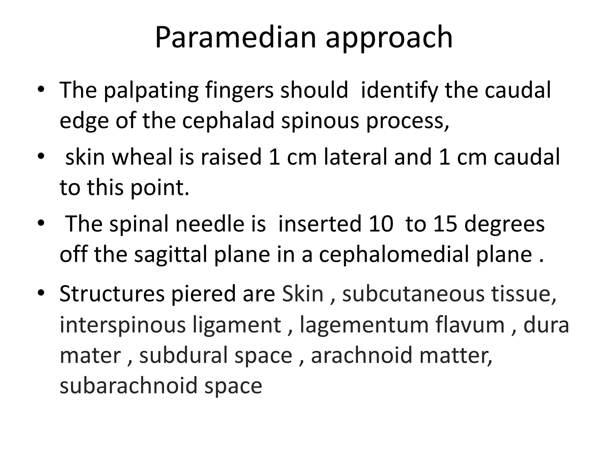 Spinal anesthesia | PPTX