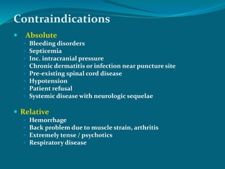 Spinal anesthesia | PPTX