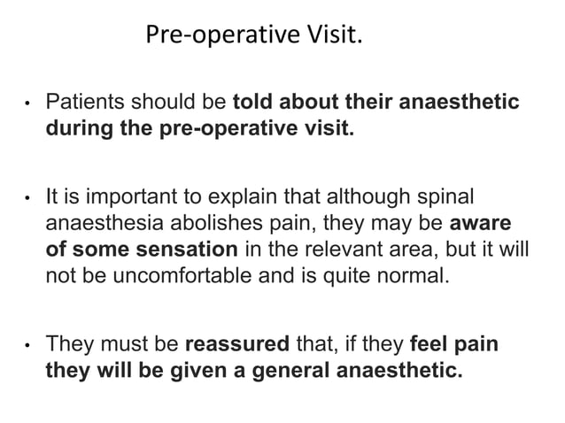 Spinal anesthesia | PPTX