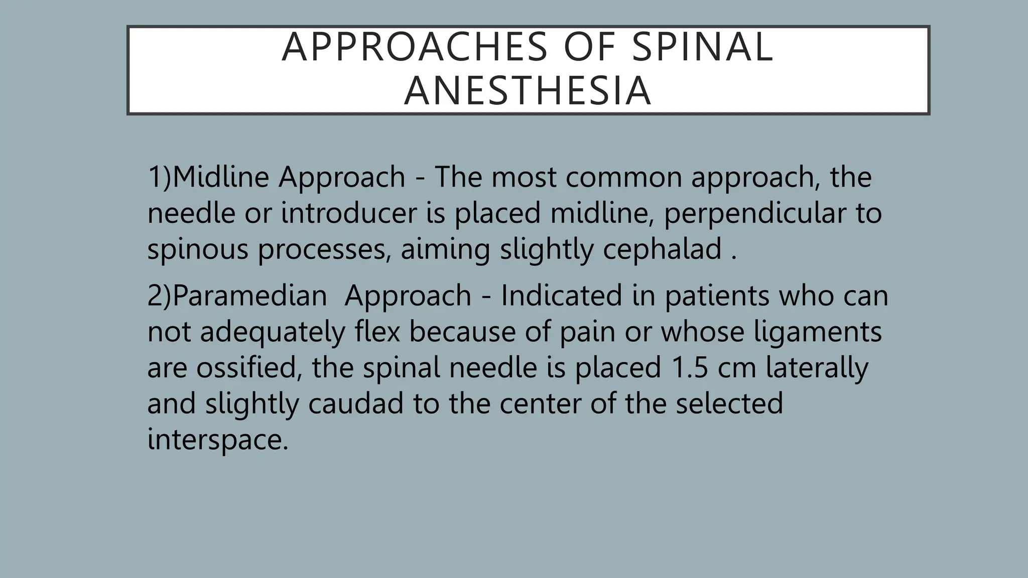 SPINAL ANESTHESIA by DR NIKHIL VORUGANTI | PPTX