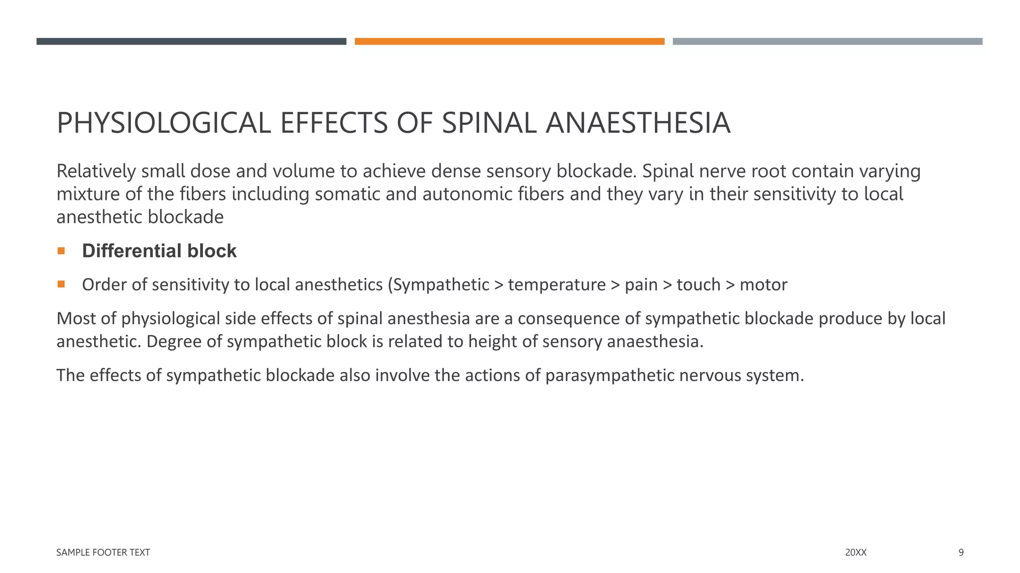 Spinal anesthesia (A OVER VIEW).pptx
