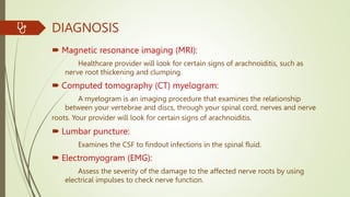 Spinal Arachnoiditis ppt.pptx