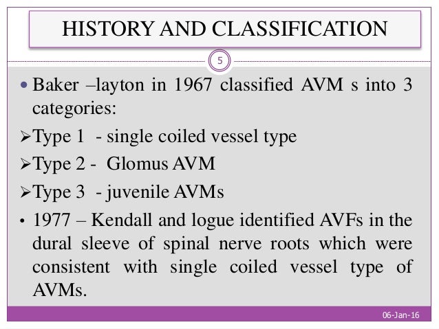 SPINAL CORD ARTERIOVENOUS MALFORMATIONS