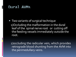 Spinal AVM AIIMS.pptx