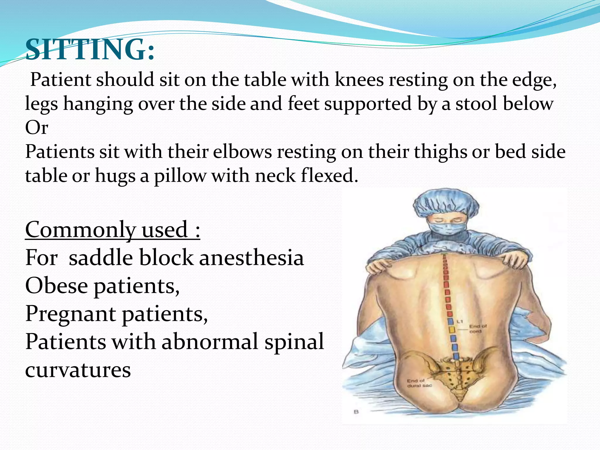 Spinal block | PPTX | First Aid | Injuries