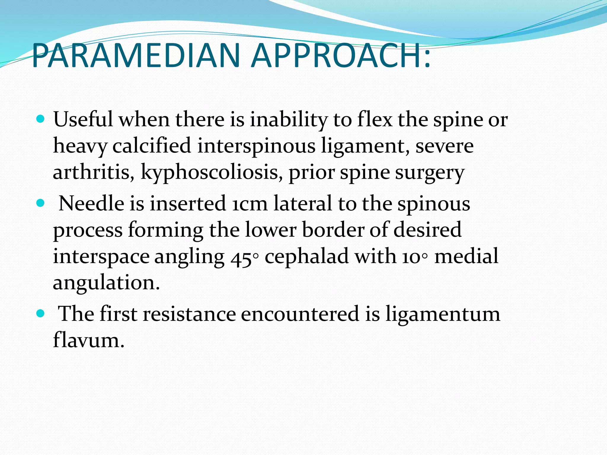 Spinal block | PPTX | First Aid | Injuries