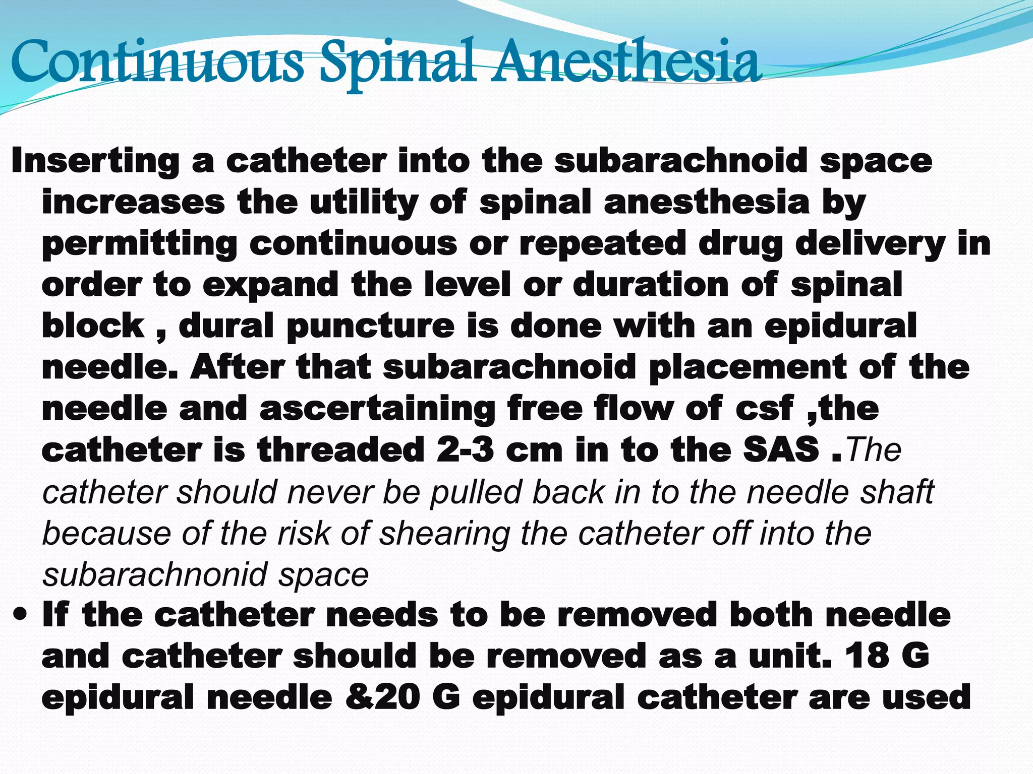 Spinal block | PPTX | First Aid | Injuries