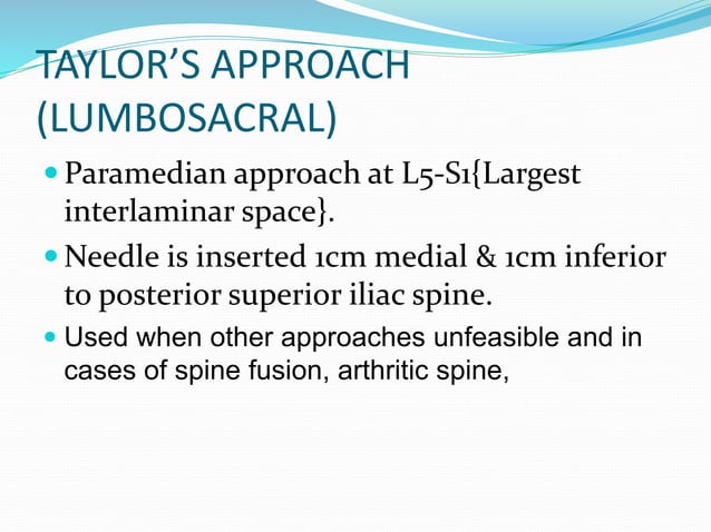 Spinal block | PPTX | First Aid | Injuries