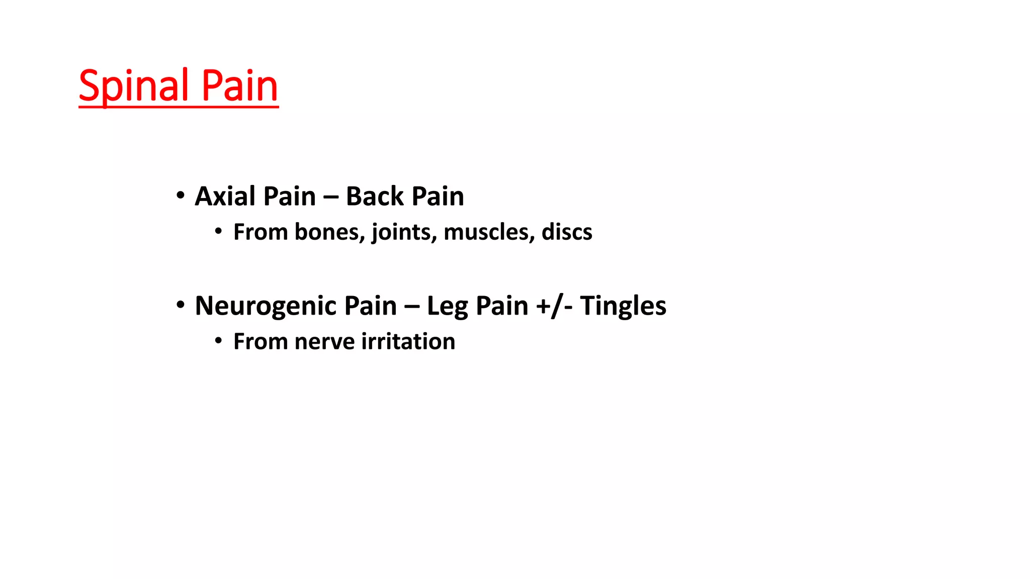 Spinal canal stenosis | PPTX