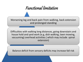 spinal canal stenosis.pptx definition, classification, pathophysiology ...