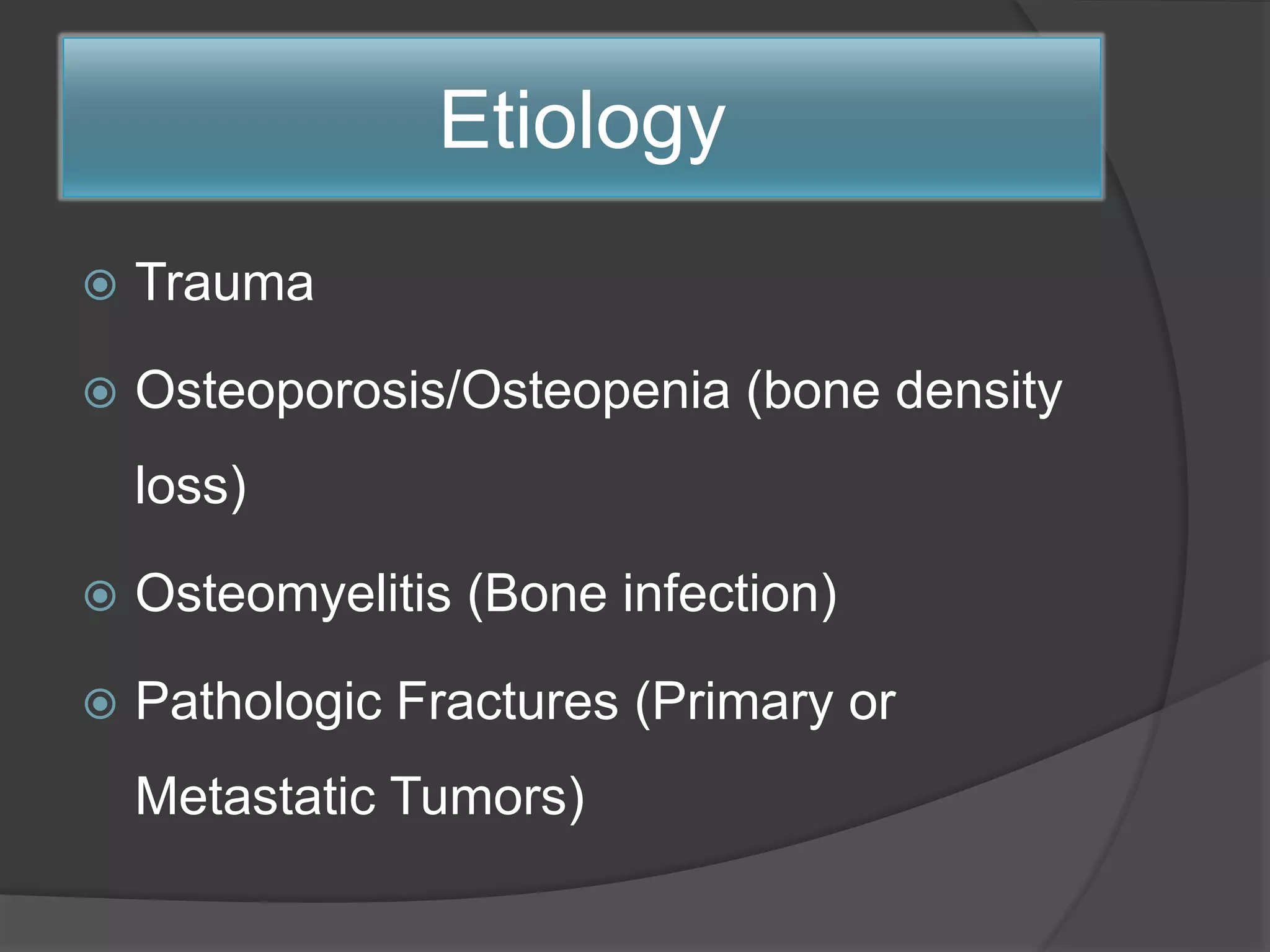 Spinal compression fractures | PPTX