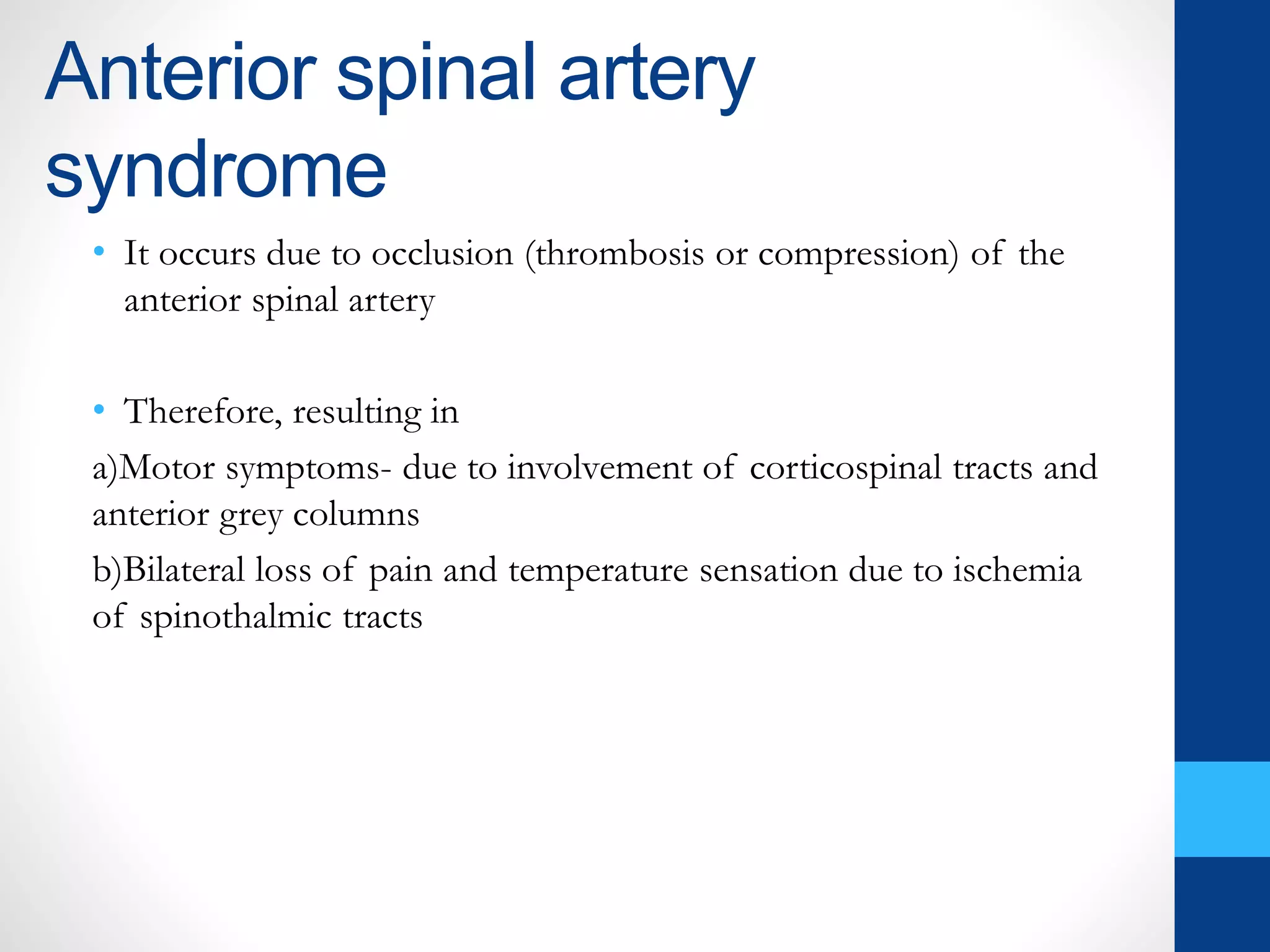 Spinal cord-Blood supply | PPTX
