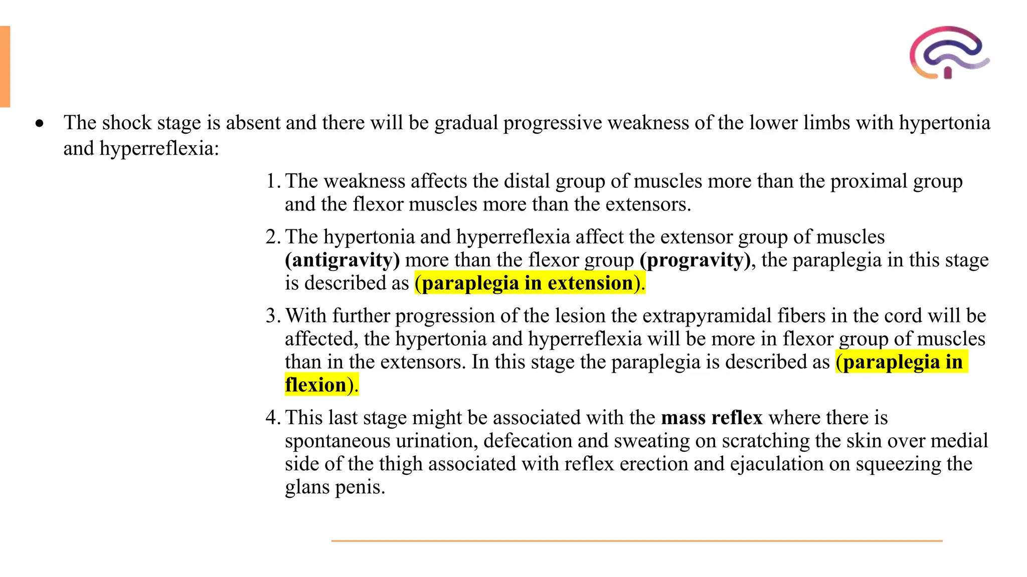 spinal cord disorders and paraplegia . | PPTX