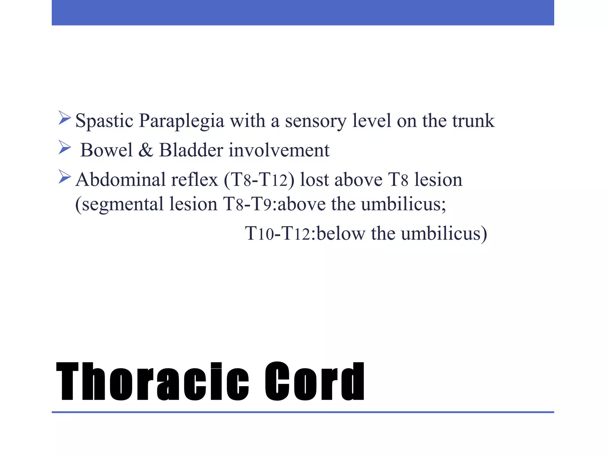 Diseases of Spinal Cord | PPT