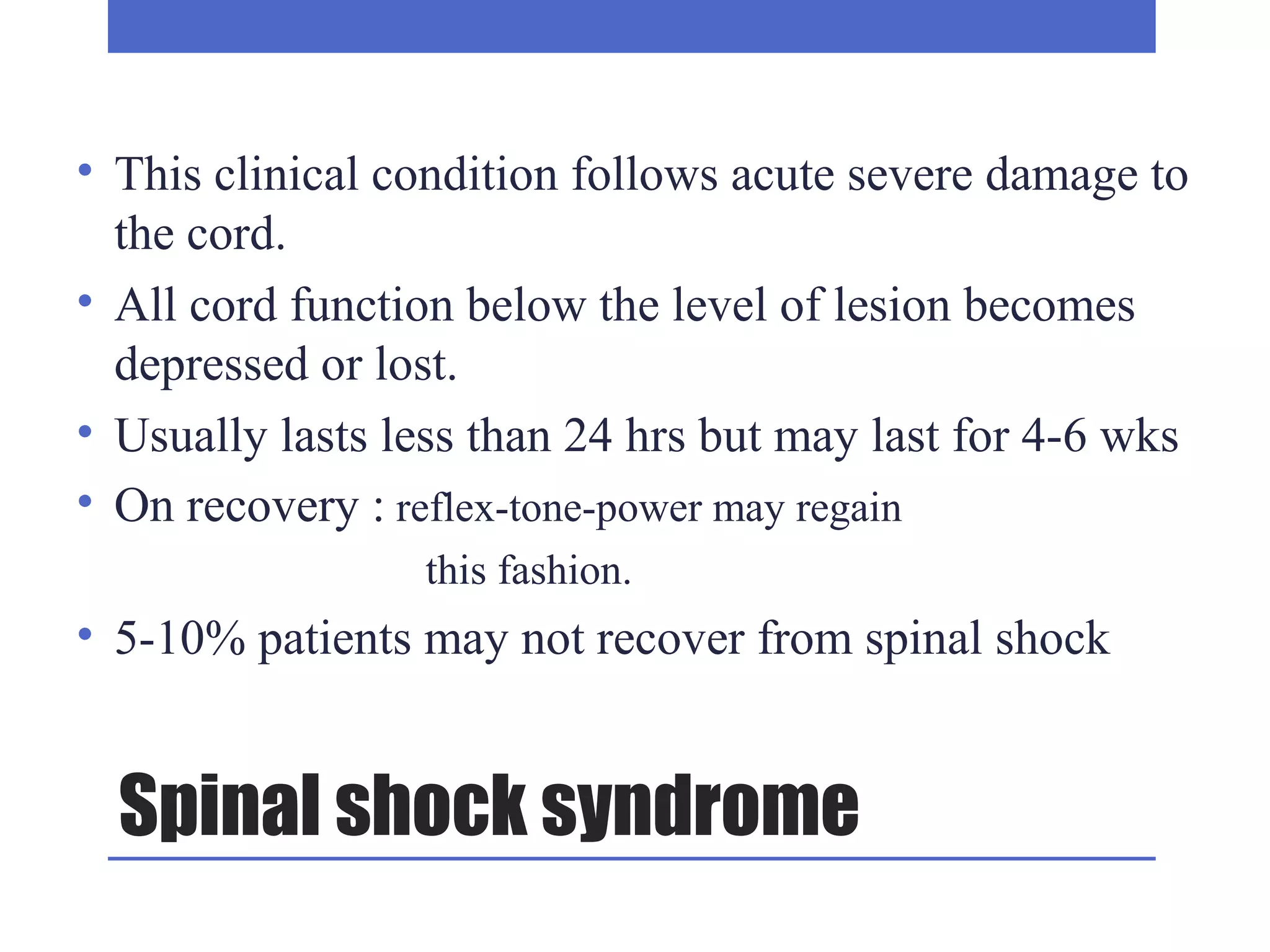 Diseases of Spinal Cord | PPT