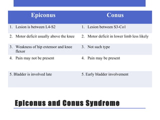 Diseases of Spinal Cord | PPT