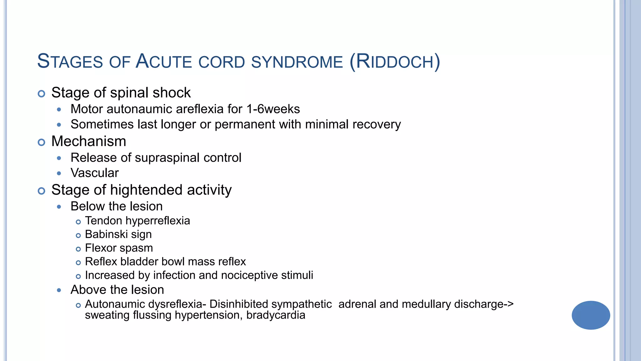Spinal cord disorders Anatomical Approach | PPTX