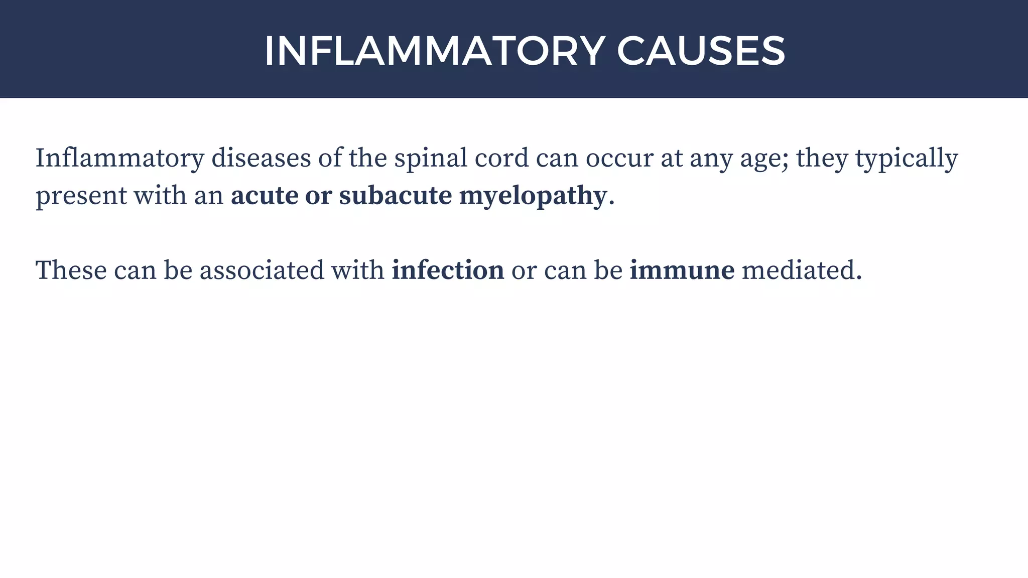 Spinal Cord Disease - Clinical Presentations and Management | PDF