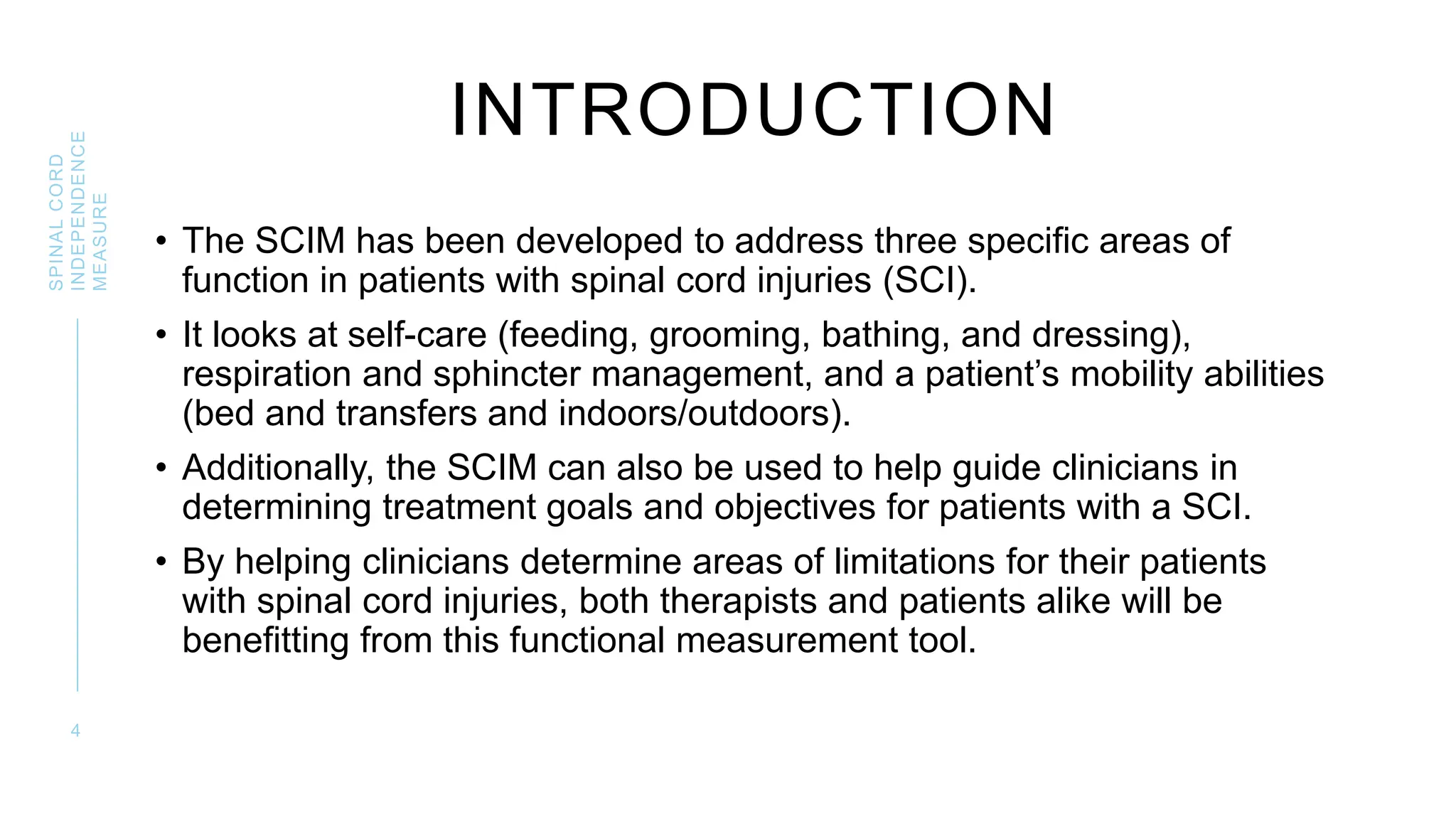 SPINAL CORD INDEPENDENCE MEASURE SCALE.pptx