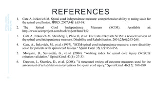 SPINAL CORD INDEPENDENCE MEASURE SCALE.pptx