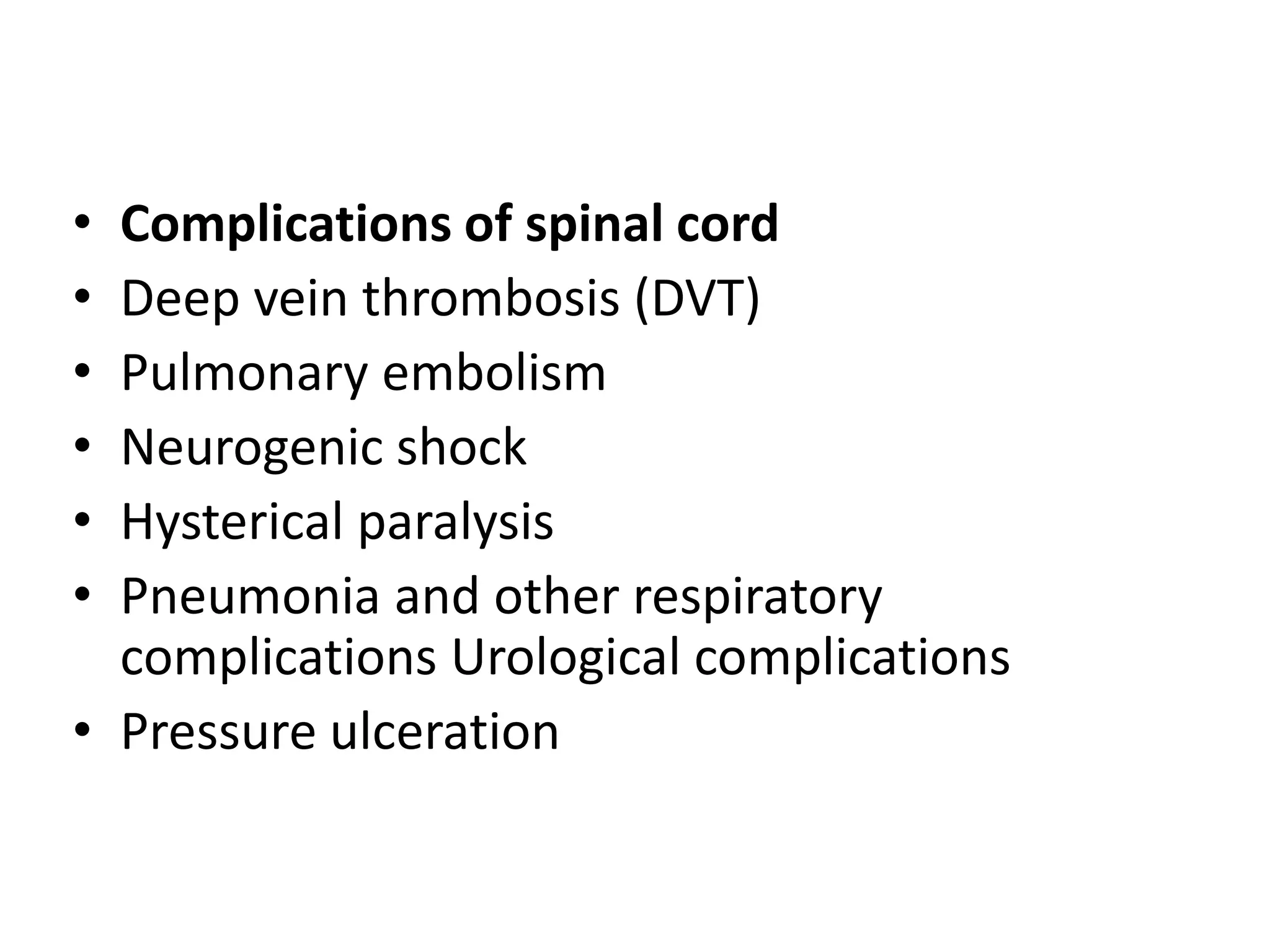 Spinal cord injuries | PPTX