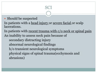 Spinal cord injuries.. | PPT