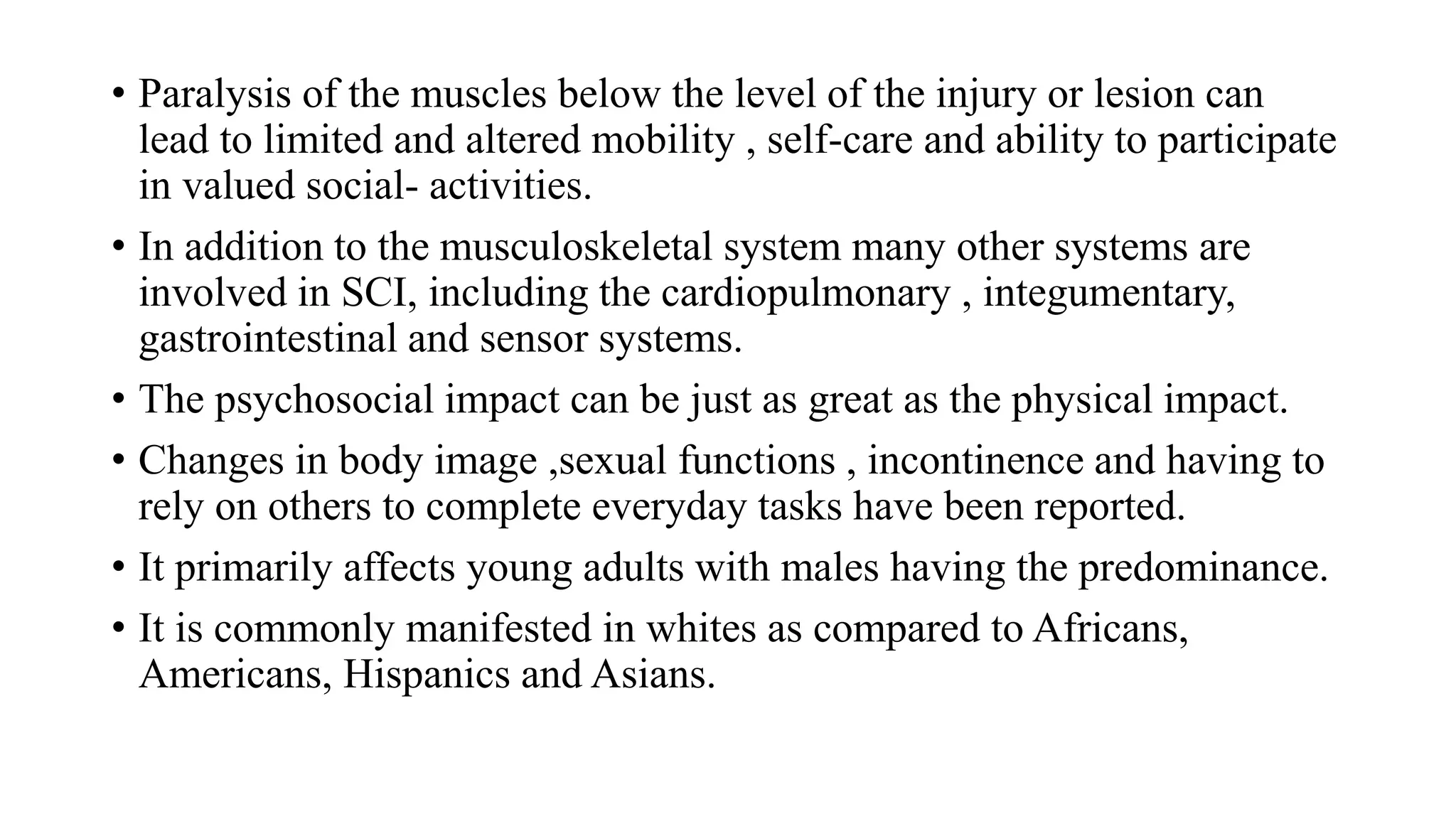 Non Traumatic Spinal cord injuries | PPTX