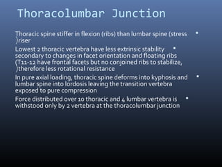 Spinal cord injuries spinalfractures thoracolumbar fracture | PPT